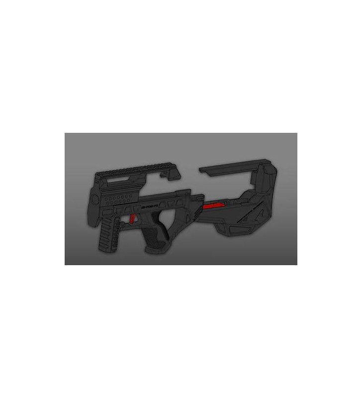 SRU Kit Bullpup Prototype GHK G5 GBB Rifle Noir