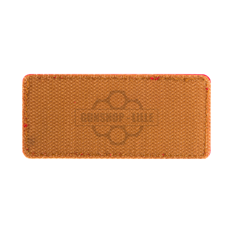 JTG ORGA Rouge/Blanc Patch PVC