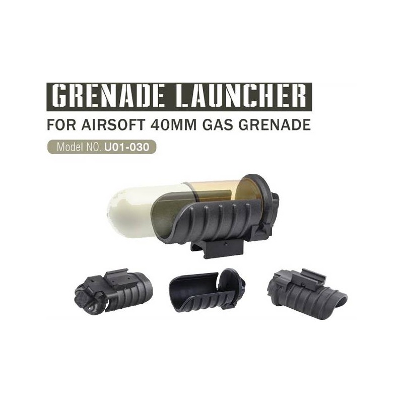 Action Army Lance Grenade Nylon Fibre 40MM AAP01/ M203 Rail Mounted ...