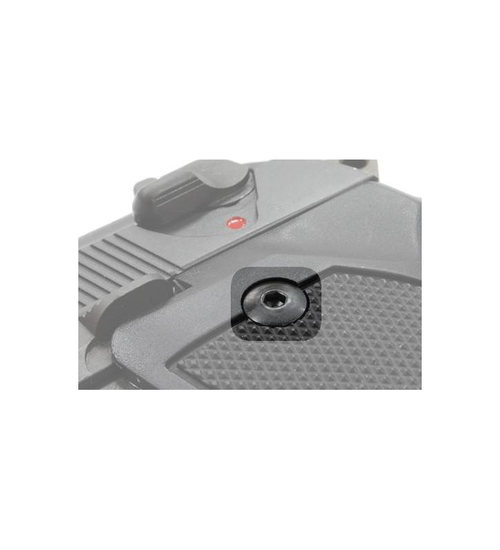 Guarder Steel Inner Hexagon Grip Scew M92F / M9 Black